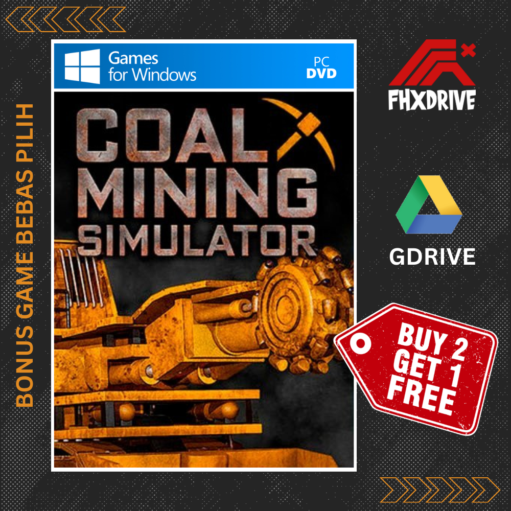 Jual COAL MINING SIMULATOR | BELI 2 GRATIS 1 | GAME PC | Shopee Indonesia