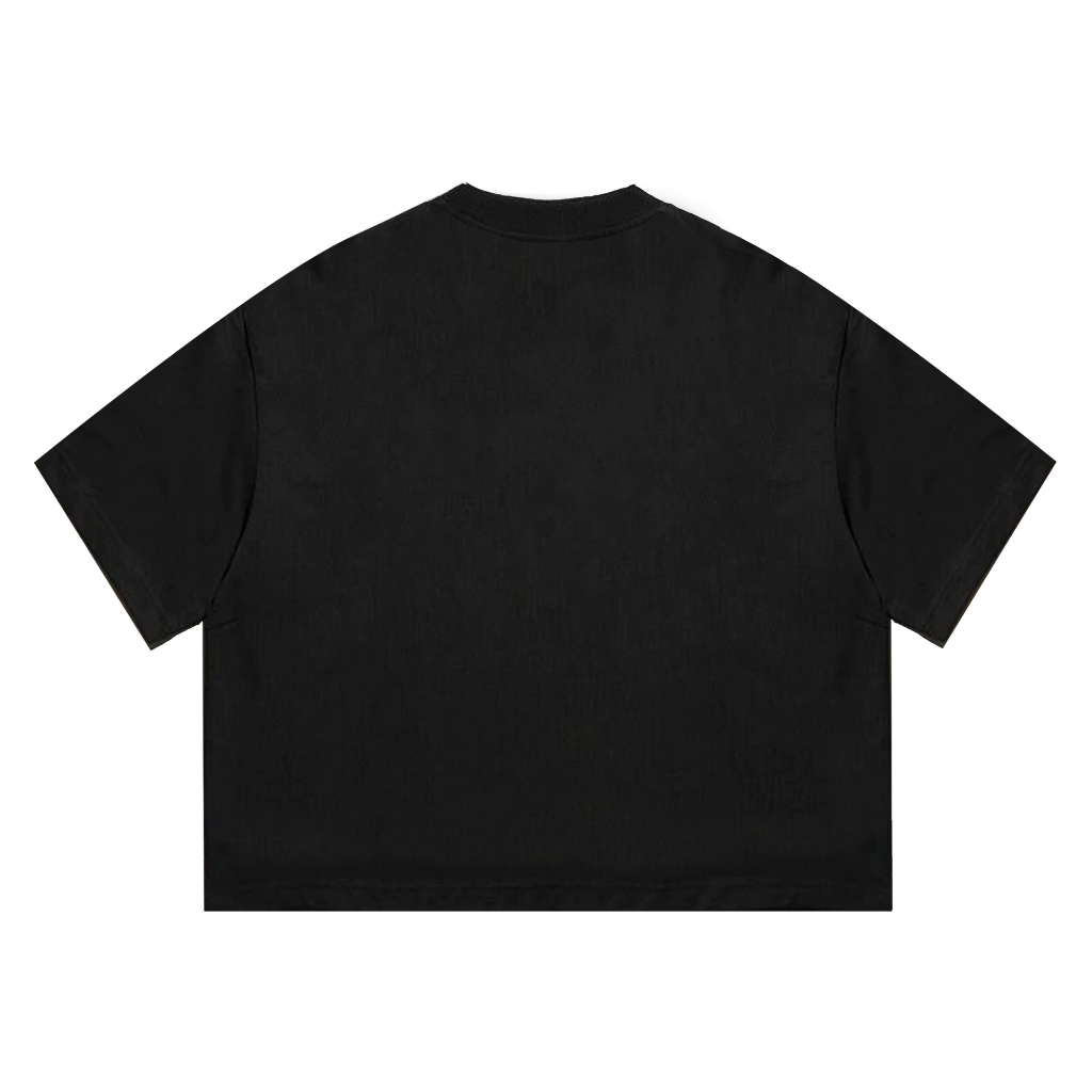Jual T-shirt Kaos Boxy Fit - Star - Hitam - Zave & Co | Shopee Indonesia