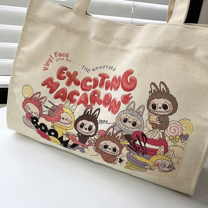 Jual TOTEBAG SIMPLE LABUBU- TOTEBAG VIRAL LABUBU | Shopee Indonesia