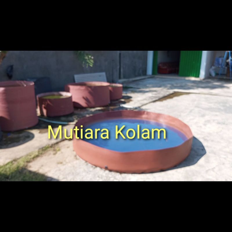 Jual KOLAM IKAN BULAT DIAMETER 2 METER TINGGI 40 CM | TANDON AIR MURAH ...