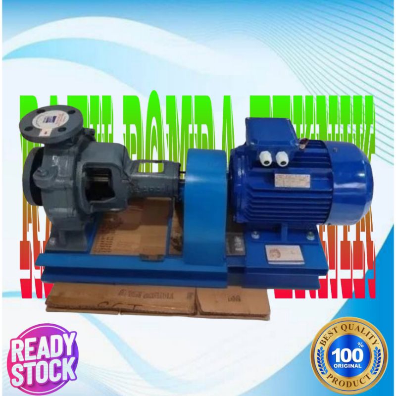 Jual Pompa Centrifugal Ebara 65x50 FSJA Motor 11Kw 15HP 3Phase | Shopee Indonesia
