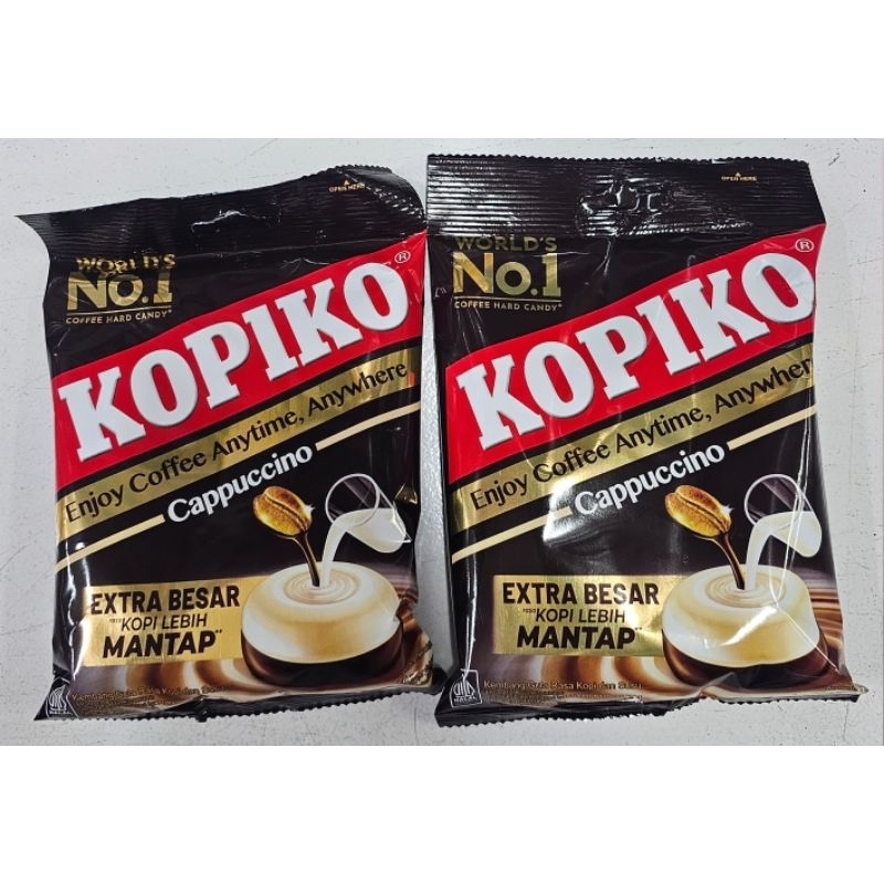 Jual Kopiko Cappuccino Candy 105 Bag - Kembang Gula Rasa Kopi Dan Susu ...