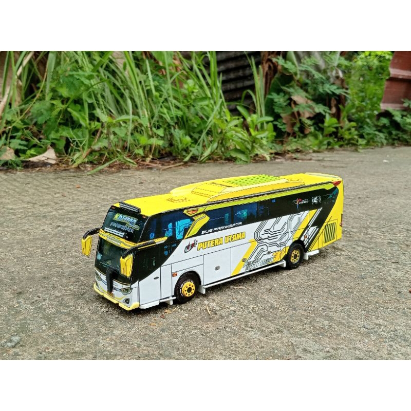 Jual PAPERCRAFT BUS PUTERA UTAMA "RAHMA NURSYIFA" | Shopee Indonesia