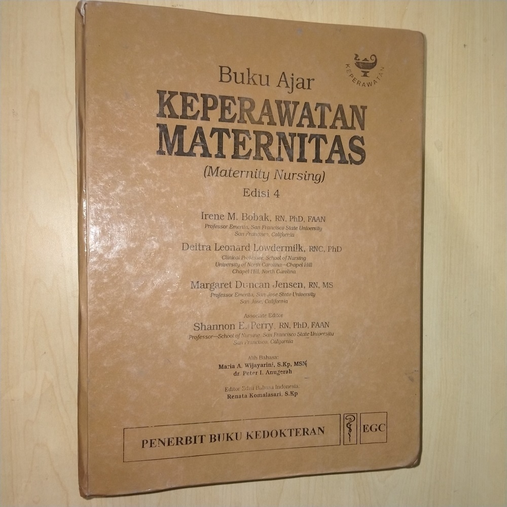 Jual KEPERAWATAN MATERNITAS | Edisi 4 | Penerbit Buku Keperawatan EGC | Buku Ajar/Kuliah ...