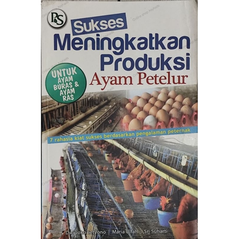 Jual Buku Sukses meningkatkan produksi ayam petelur | Shopee Indonesia