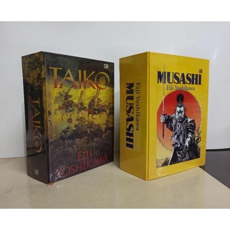Jual Musashi dan Taiko - Eiji Yoshikawa (Dua Buku Hard Cover) | Shopee ...