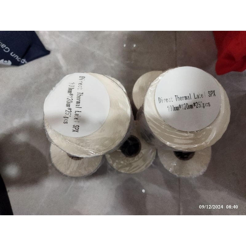 Jual (PROMO) kertas thermal resi sticker label logo spx ukuran 100 x ...