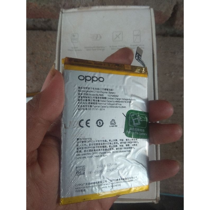 Jual baterai hp Oppo ori a16 a32 a33 a53 a74 a93 android smartphone ...