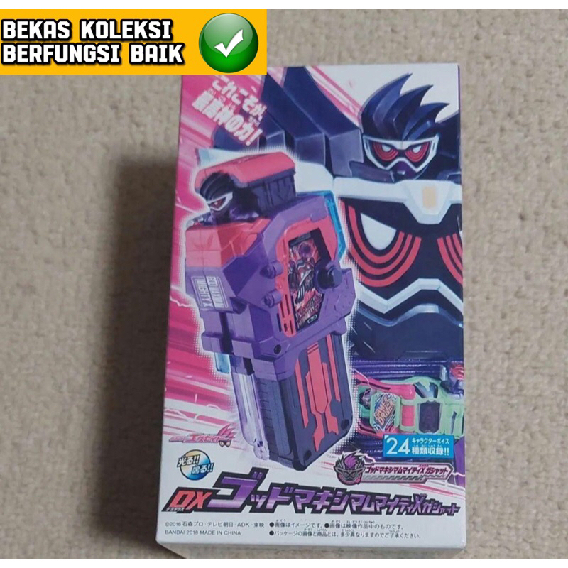 Jual Dx Kamen Rider Ex Aid Maximum Gashat God Genmu | Shopee Indonesia
