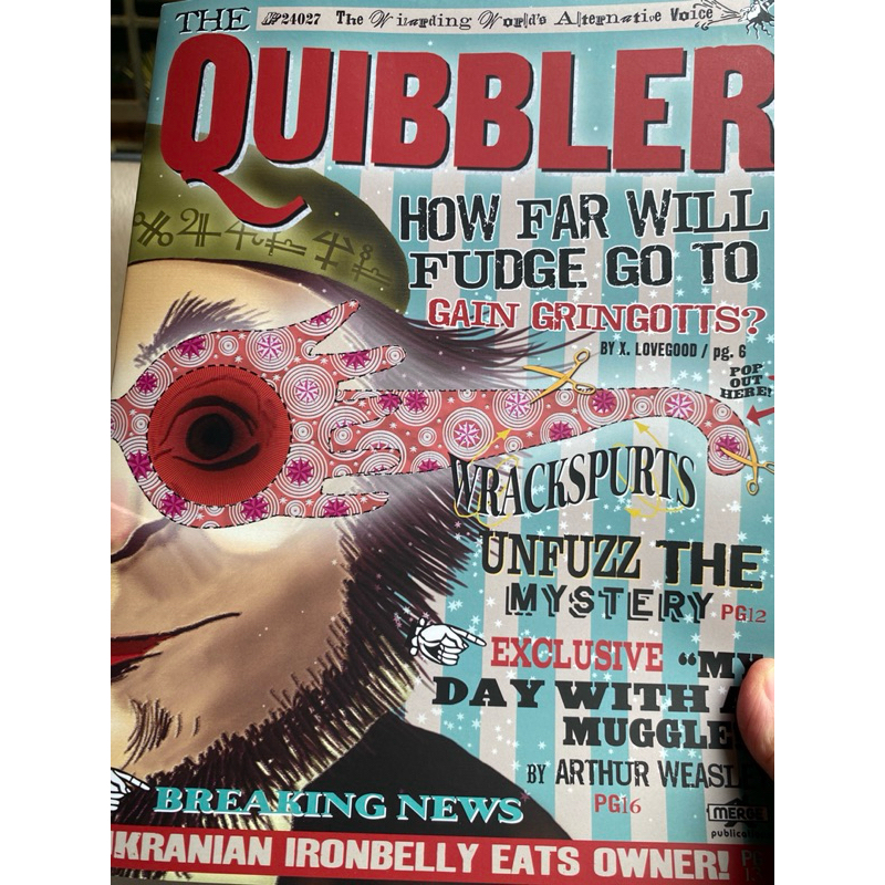 Jual quibbler | quibbler magazine | majalah lovegood | harry potter ...