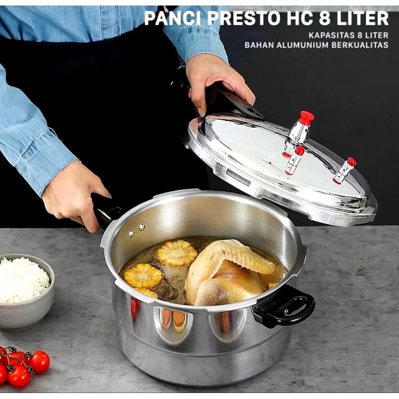 Jual AJM Panci Presto HC Kapasitas 8 Liter | Shopee Indonesia