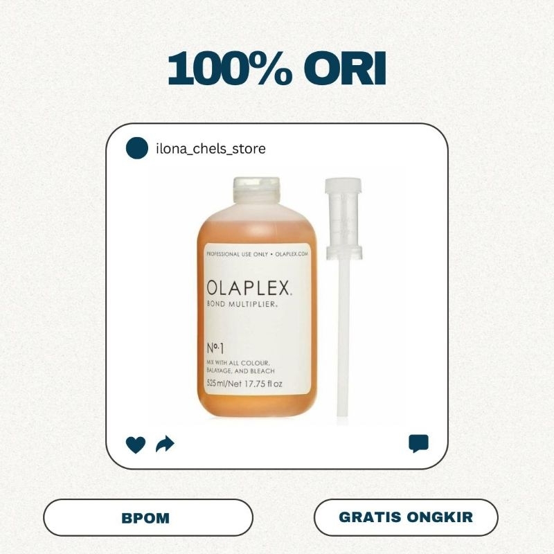 Jual Olaplex No.1 Bond Multiplier 525ml | Shopee Indonesia