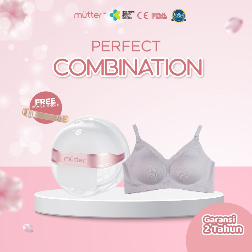 Jual Mutter Rose Gold Pompa Asi Elektrik + Ice Silk Seamless Maternity ...