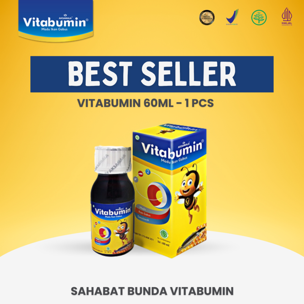 Jual Madu Anak Vitabumin Suplemen Kecerdasan dan Nafsu Makan Anak BPOM ...