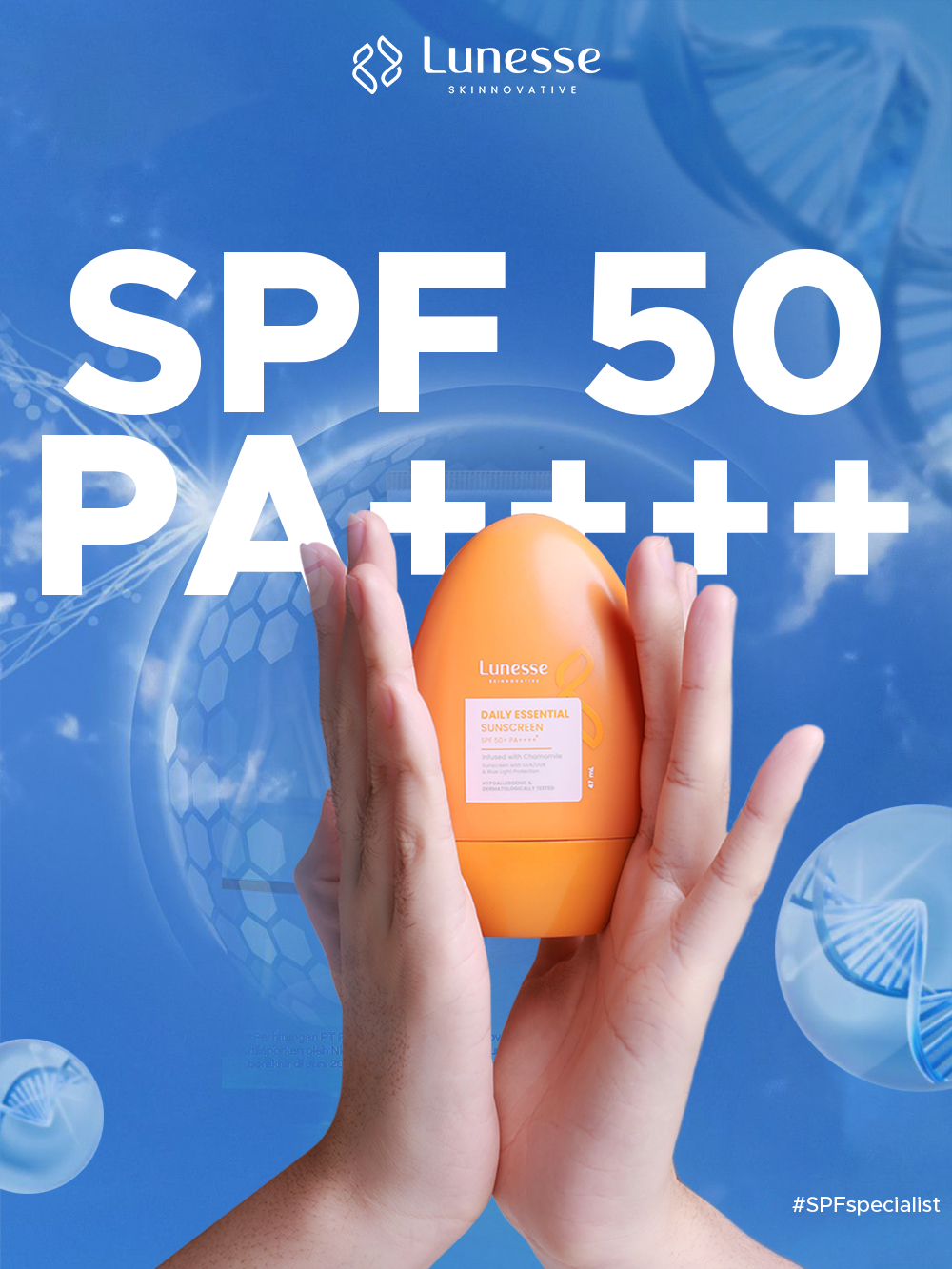 Jual Daily Sunscreen SPF 50 PA++++ | Skincare Sunscreen Skin True to ...
