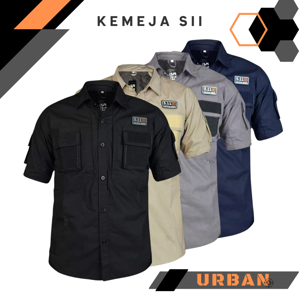 Jual UrbanTactical - Kemeja Lapangan Lengan Pendek - Bahan American ...