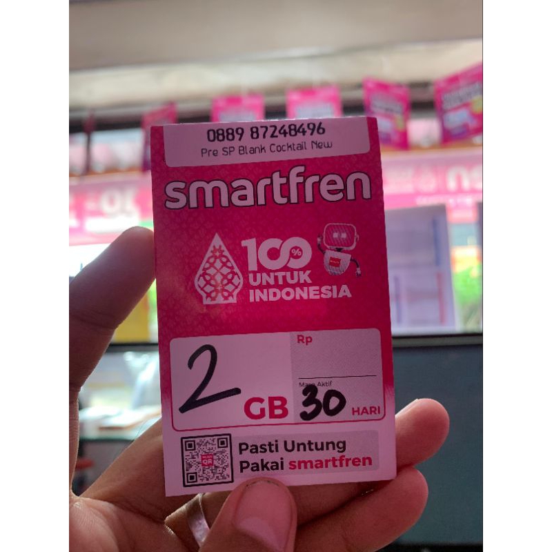 Jual Kartu Smartfren 2GB+3GB(kuota malam) | Shopee Indonesia