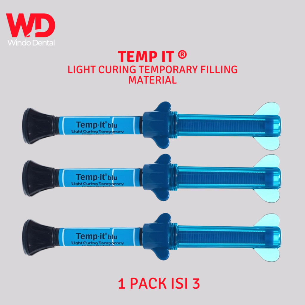 Jual WINDO DENTAL Tambalan Sementara / Temporary Filling Light Cure ...