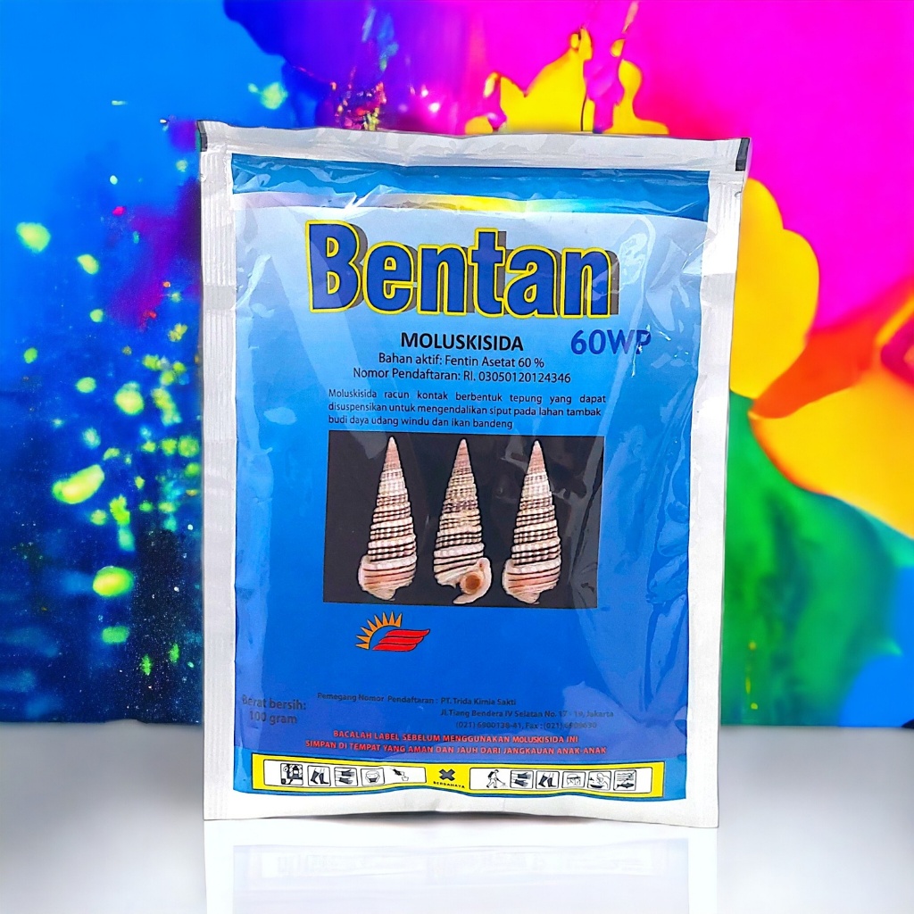Jual Bentan 60 WP Racun Keong Moliskisida 100gr | Shopee Indonesia