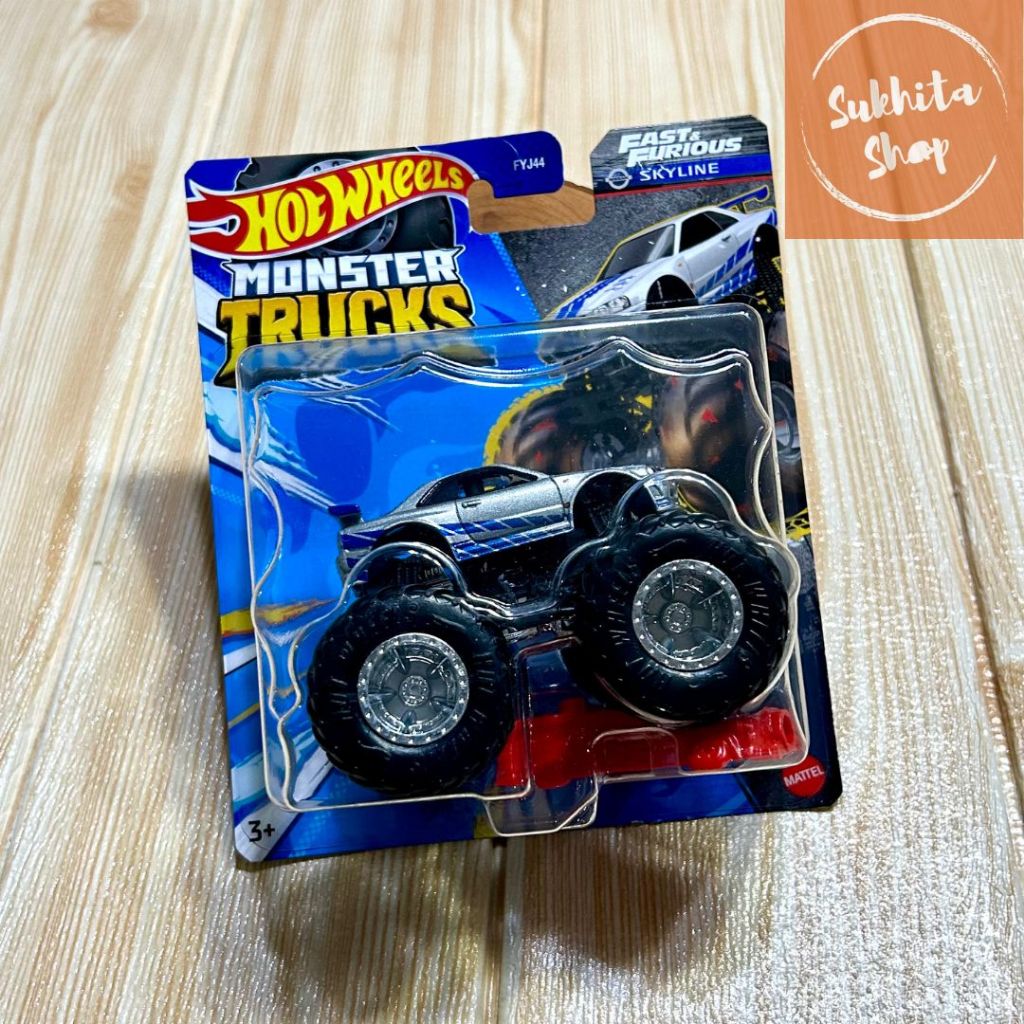 Jual Hotwheels Monster Truck Nissan Skyline GT-R R34 Fast & Furious ...