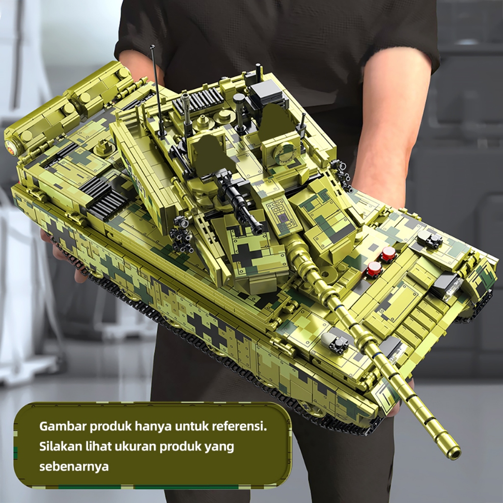Jual Mainan blok tank militer, model militer yang perlu dirakit mainan ...