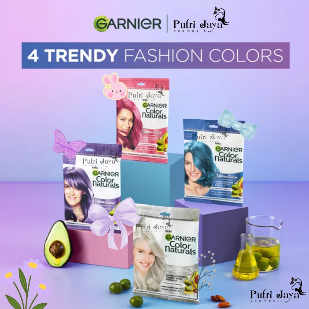 Jual [SACHET 30ML] GARNIER COLOR Semir PASTEL | Semir Rambut | ASH ...
