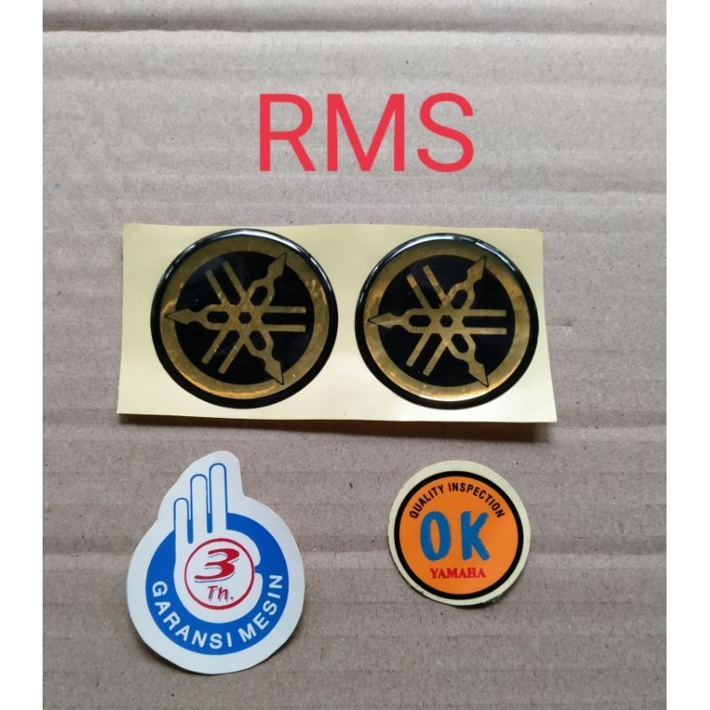 Jual emblem garputala timbul plus ok dan garansi 3 tahun ukuran rx-king ...