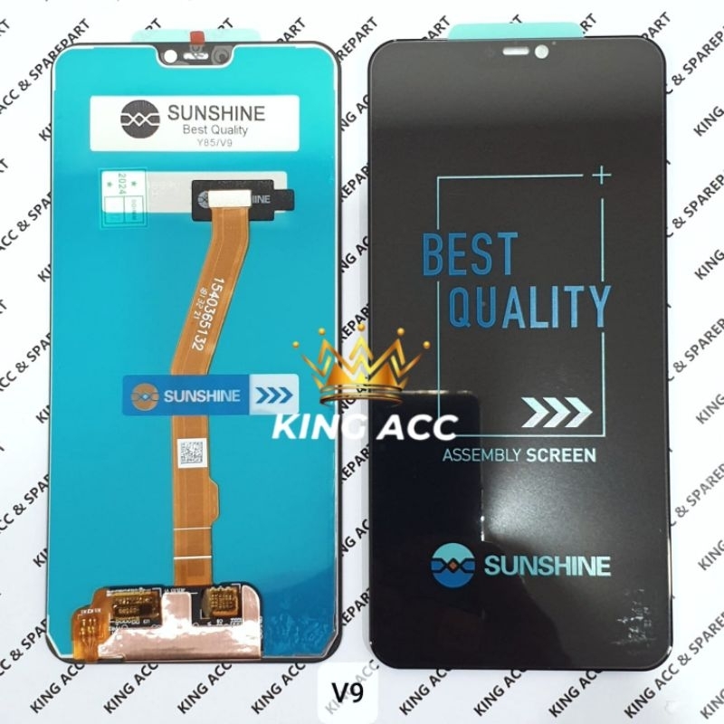 Jual NEW SUNSHINE LCD TOUCHSCREEN VIVO V9 / Y85 BLACK ORIGINAL SUNSHINE | Shopee Indonesia