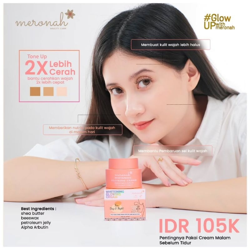 Jual MERONAH CREAM NEW | Shopee Indonesia