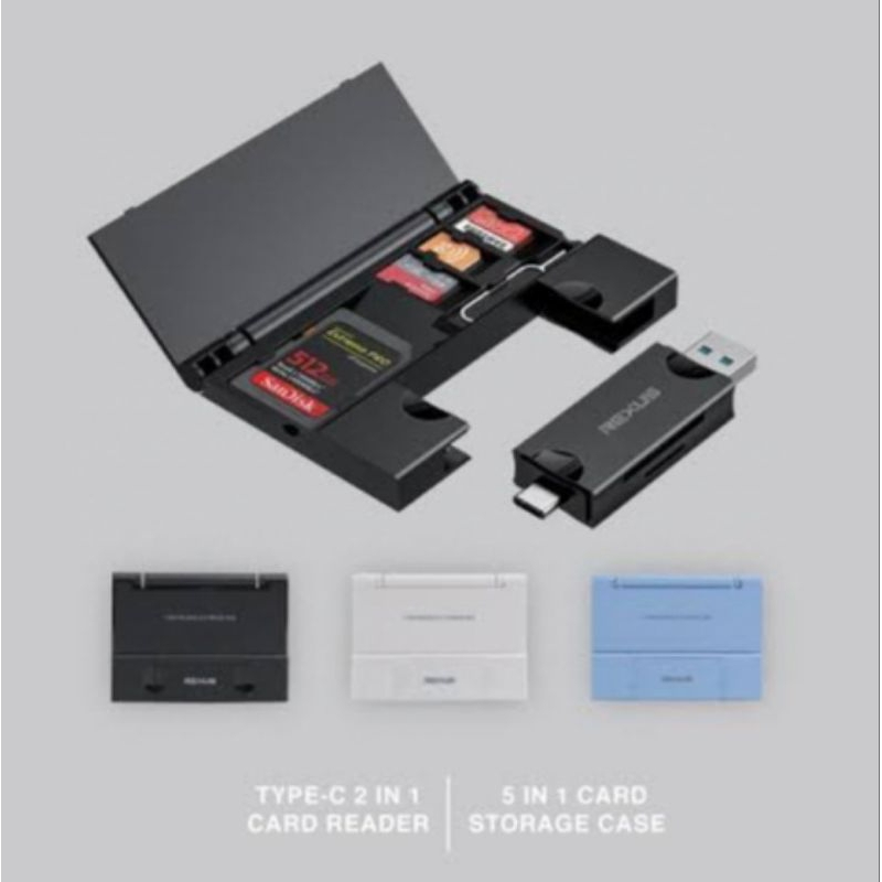 Jual REXUS CARD READER MODEL RXC-305 WITH STORAGE CASE | Shopee Indonesia