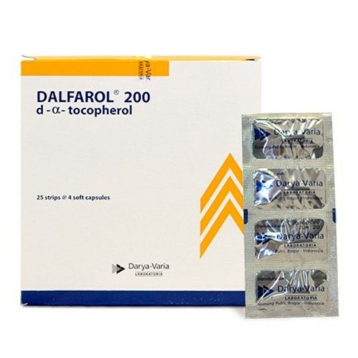Jual Dalfarol 200 IU Box isi 100 Kapsul - Suplemen Vitamin E (SEMARANG ...