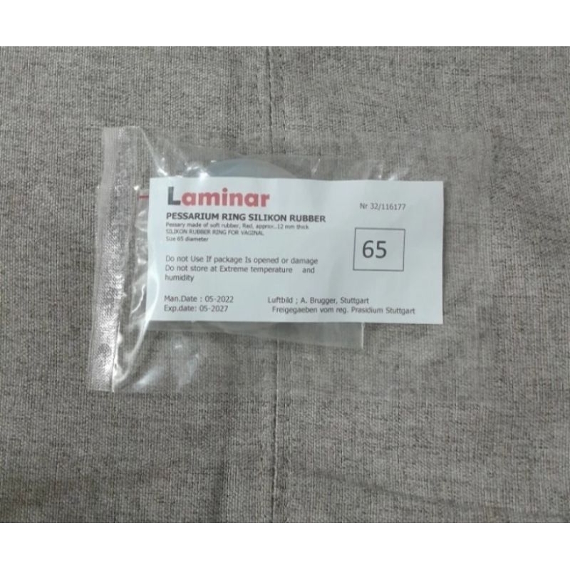 Jual ring pesarium silikon 60 mm / 6 cm merk Laminar Germany | Shopee ...