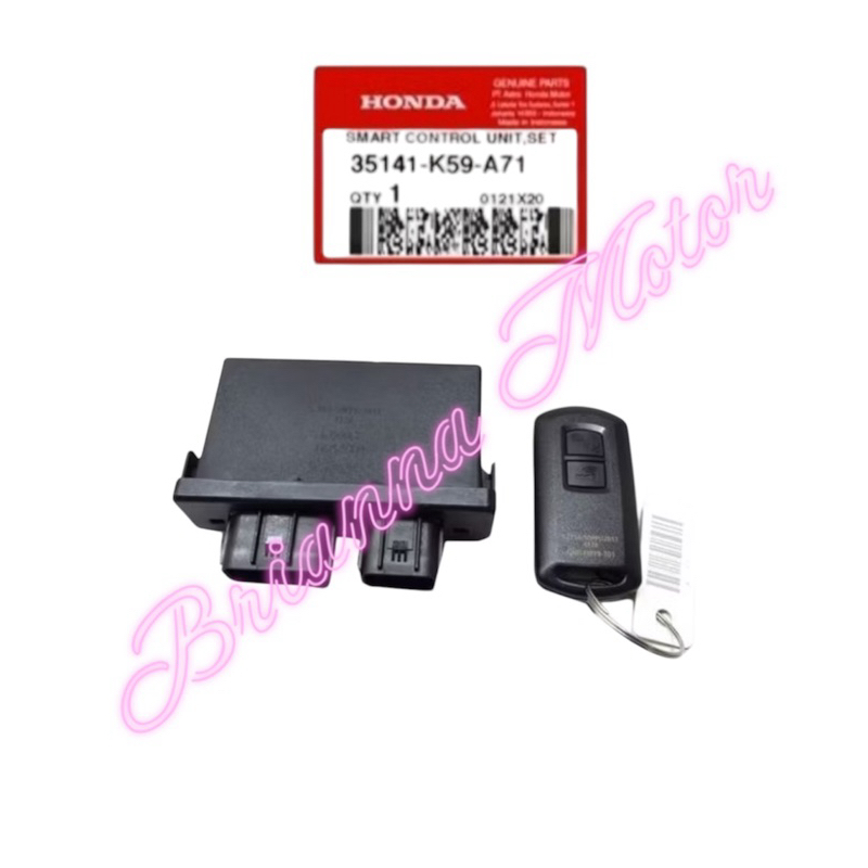 Jual SCU - SMART CONTROL UNIT SET PLUS REMOT VARIO 150 NEW SCOOPY ESP ...