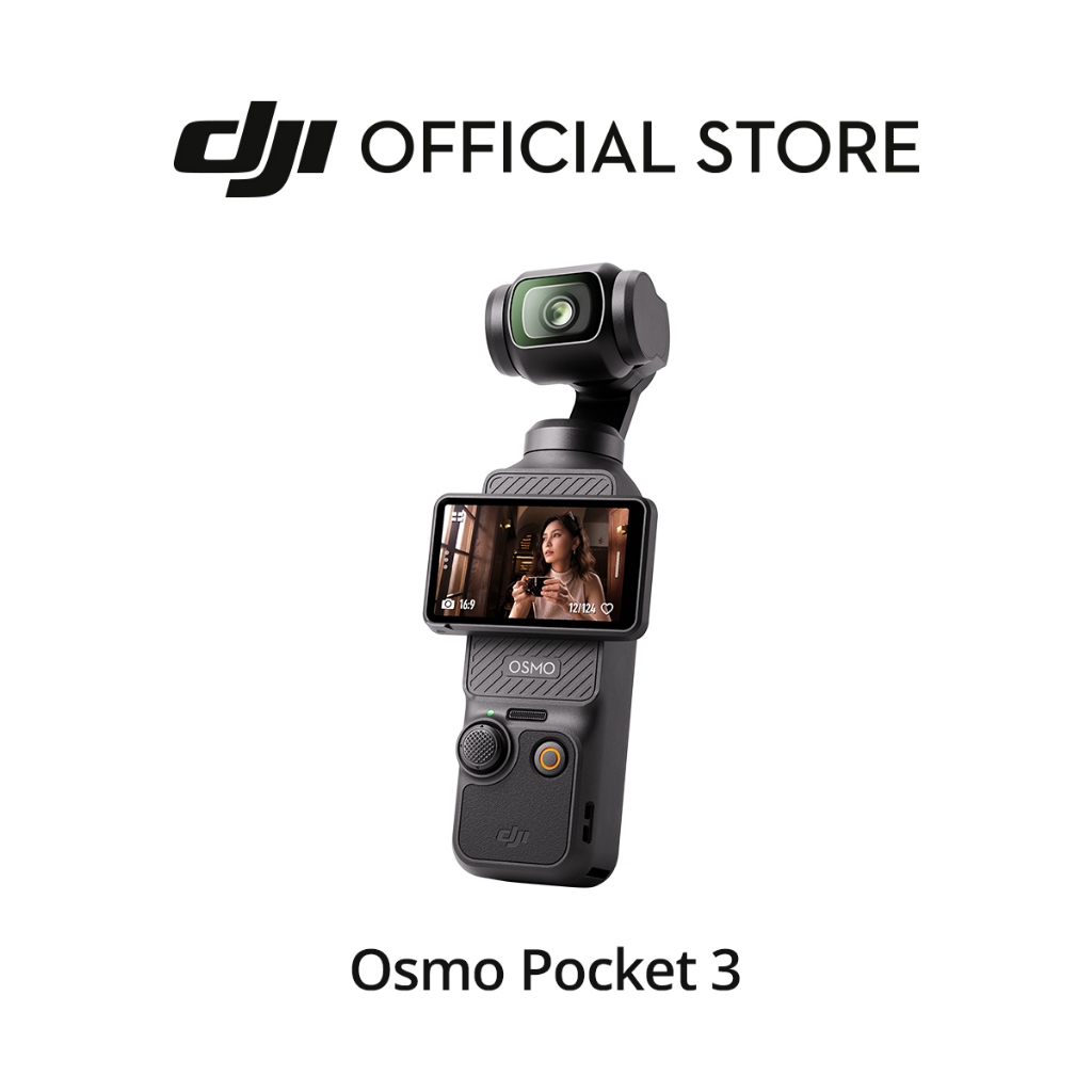 Jual DJI Osmo Pocket 3 - Pocket Gimbal Camera | 1-Inch CMOS & 4K/120fps | 10-Bit D-Log M & HLG ...