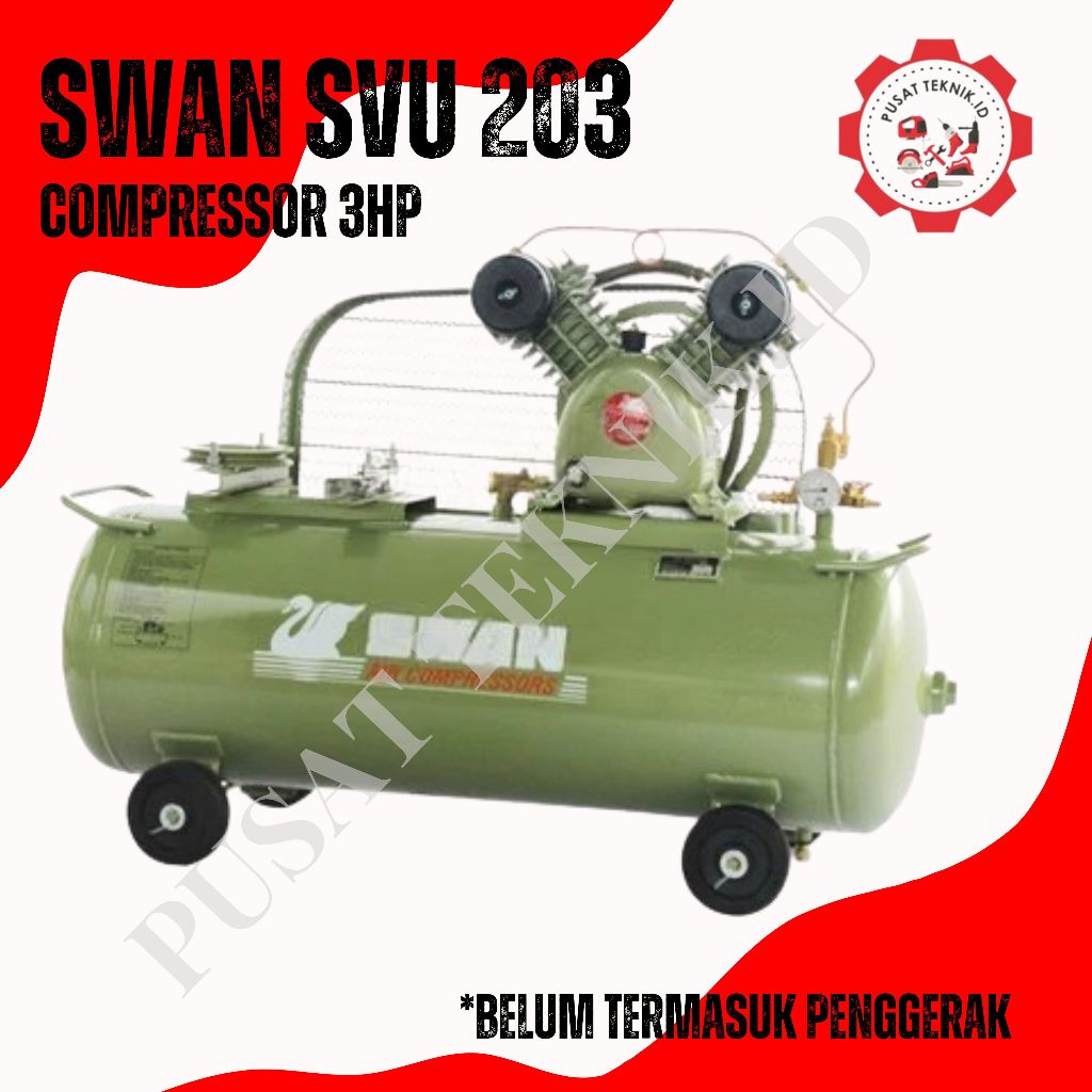 Jual SWAN SVU 203 KOMPRESSOR 3HP SWAN SVU203 COMPRESSOR 3 HP | Shopee ...