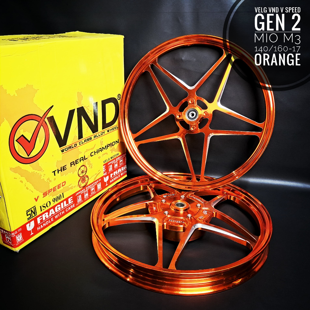 Jual Velg VND VSPeed Gen2 MioM3/Mio Gear125/Mio Z/Fino 125/Xride 125 ...