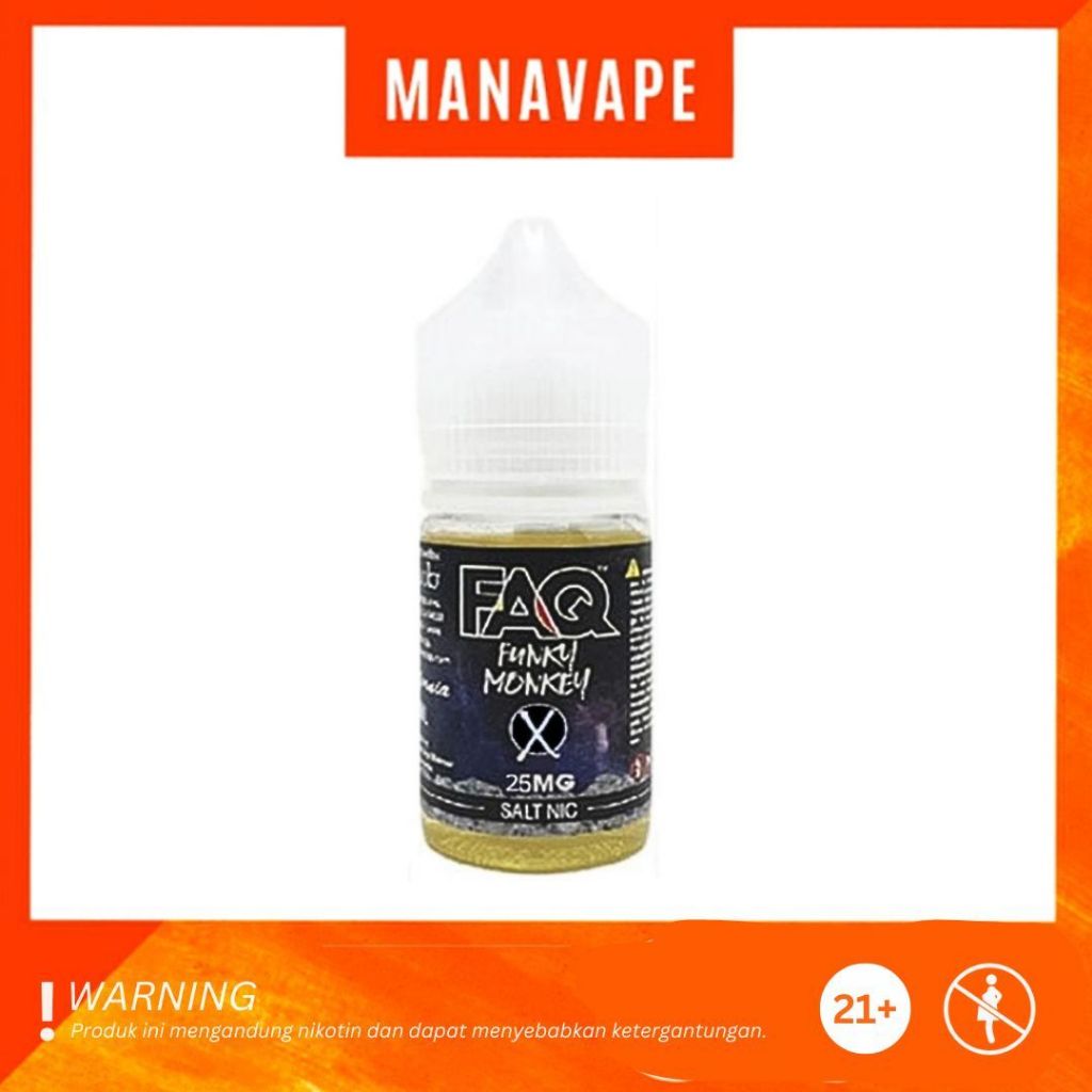 Jual FAQ FUNKY MONKEY X SALT NIC 30ML | Shopee Indonesia