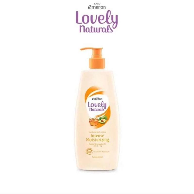 Jual Emeron Hand & Body Lotion Lovely Natural Honey & Avocado 400mL ...