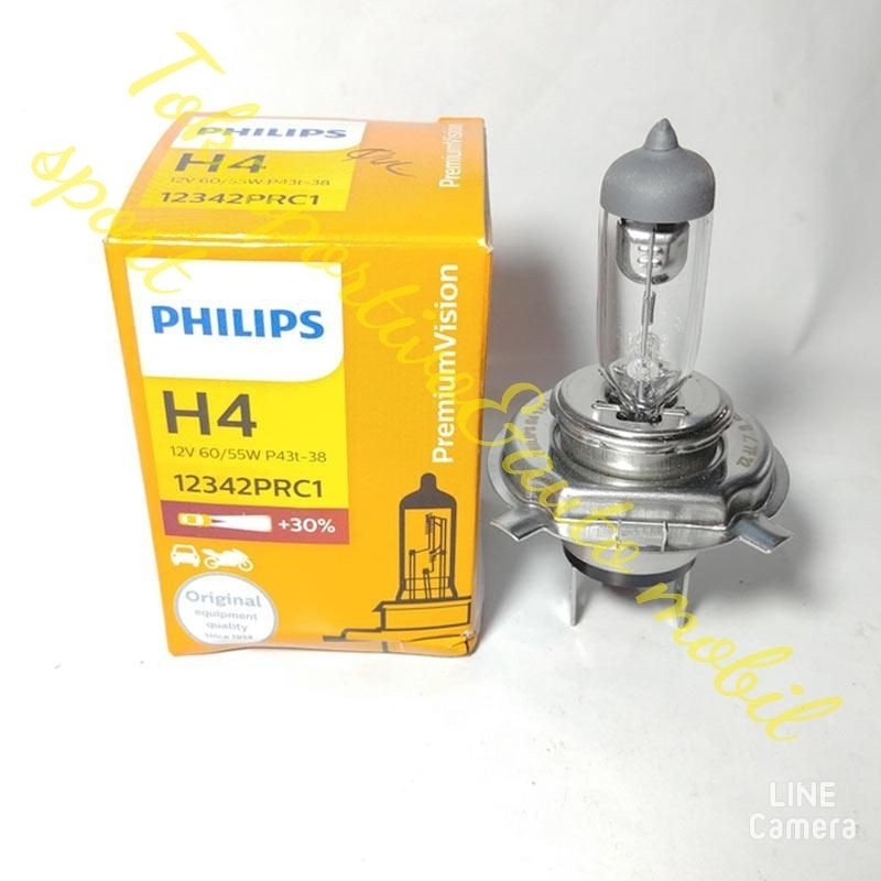 Jual Lampu bohlamp Depan H4 12v 60/55w PHILIPS Lampu h4 | Shopee Indonesia
