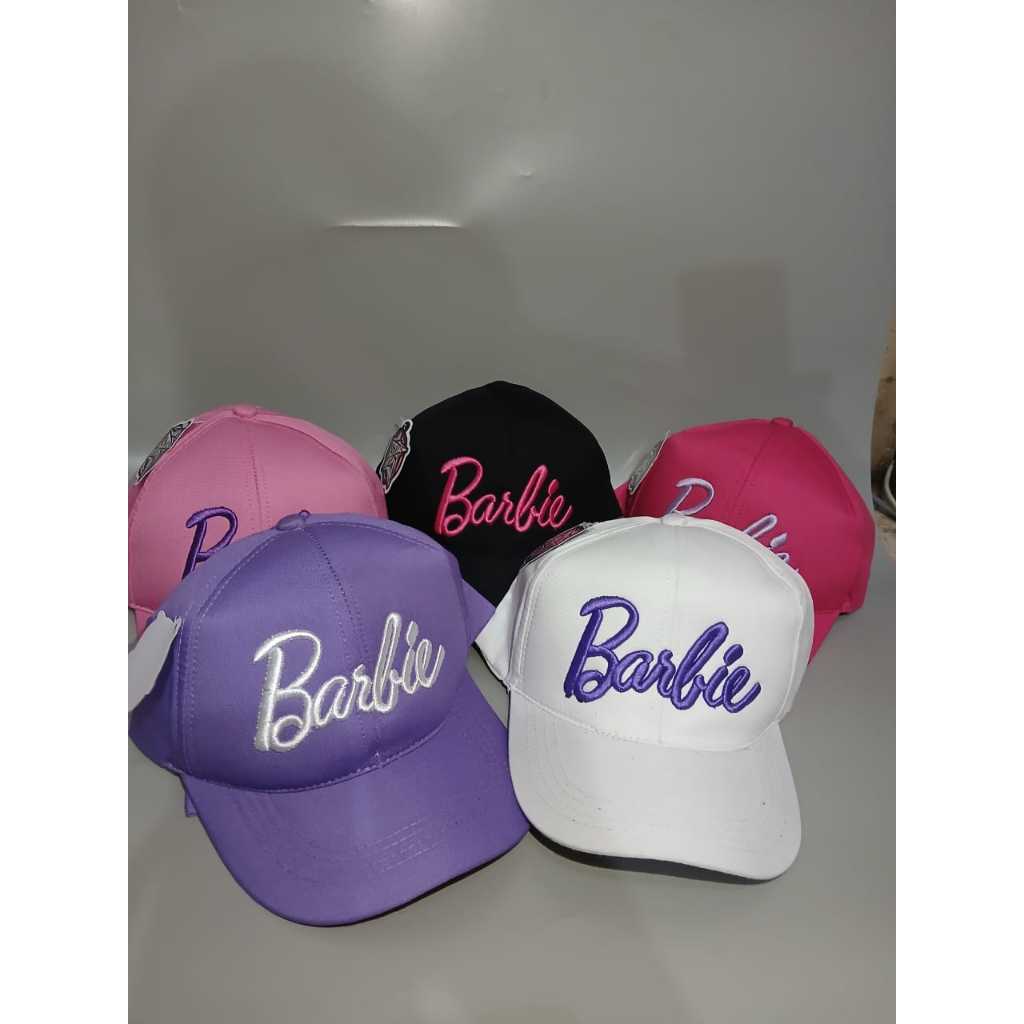 Jual topi anak dan balita baseball motif bordil barbie warna pink usia ...