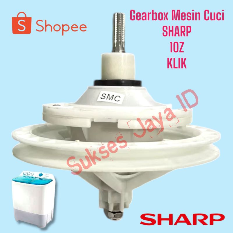 Jual Gearbox Mesin Cuci Sharp Gigi 10 Klik Gearbox Sharp klik Mesin ...