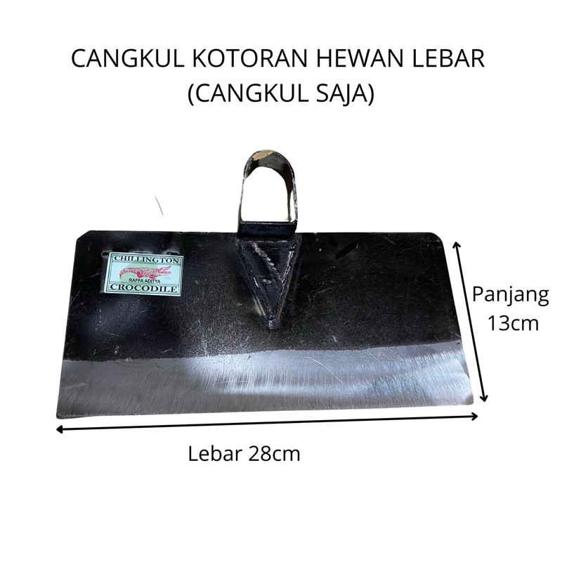 Jual CANGKUL/PACUL KOTORAN HEWAN LEBAR | Shopee Indonesia