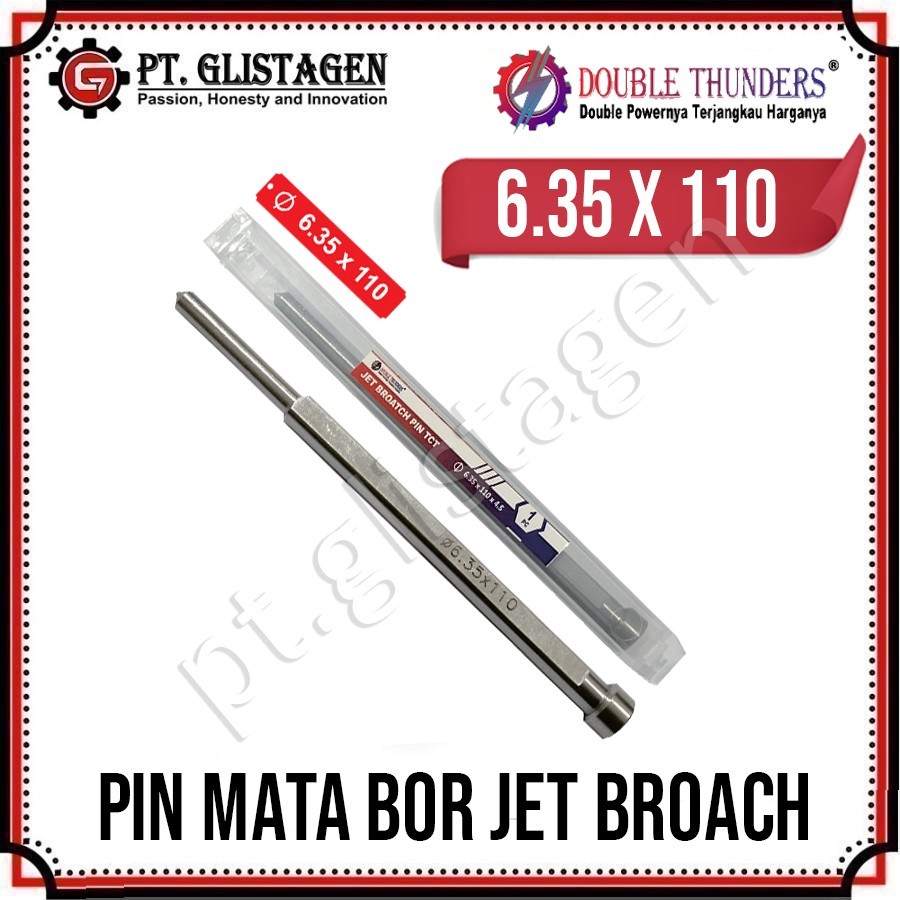 Jual DT Pilot Pin Mata Bor Jet Broach Guide Pin Mata Bor Magnet Center ...