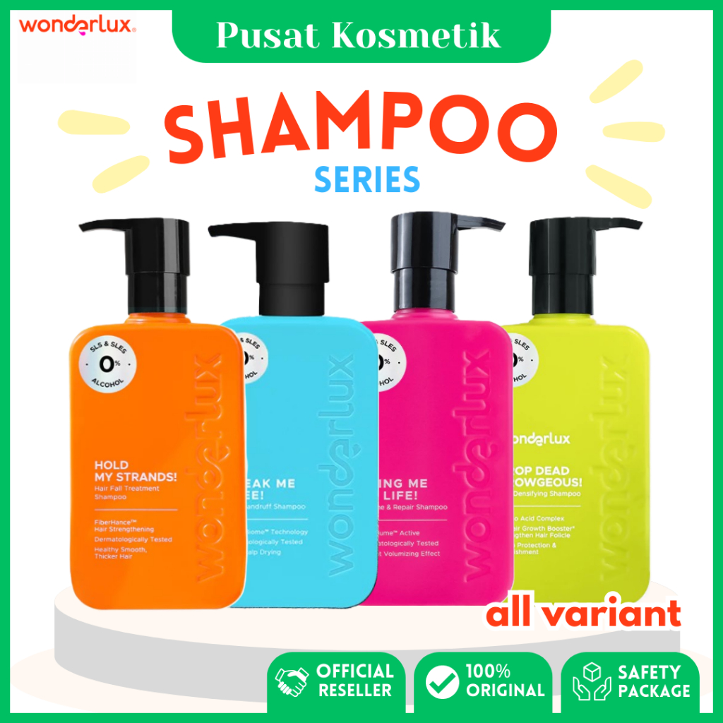 Jual WONDERLUX HAIR SHAMPOO ALL VARIANT | SHAMPO RAMBUT ANTI KETOMBE ...