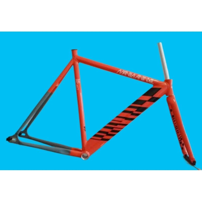 Jual Frame & Fork Fixie Manila Animal Siap Rakit | Shopee Indonesia
