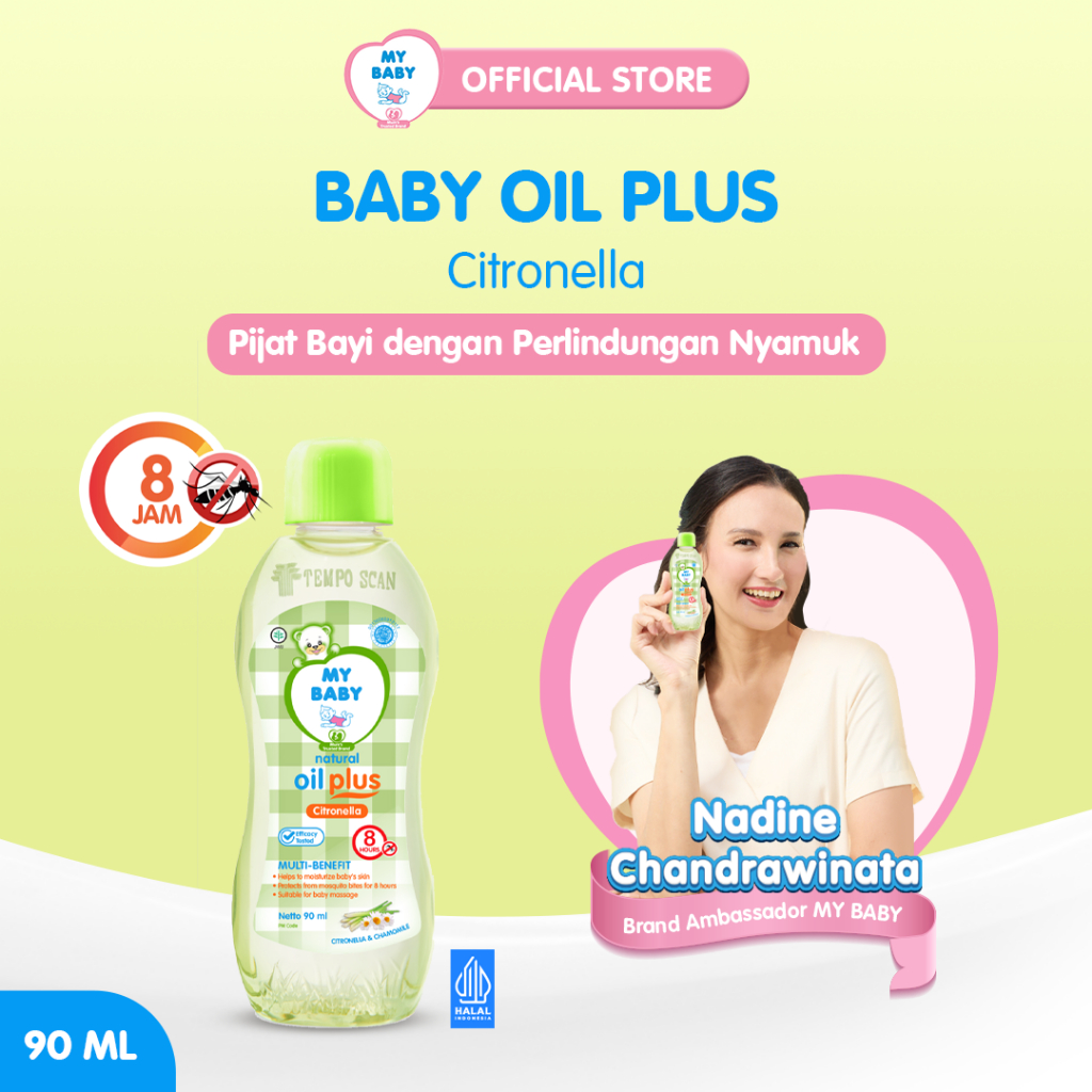 Jual MY BABY Oil Plus [90 mL / 2 pcs] | Shopee Indonesia