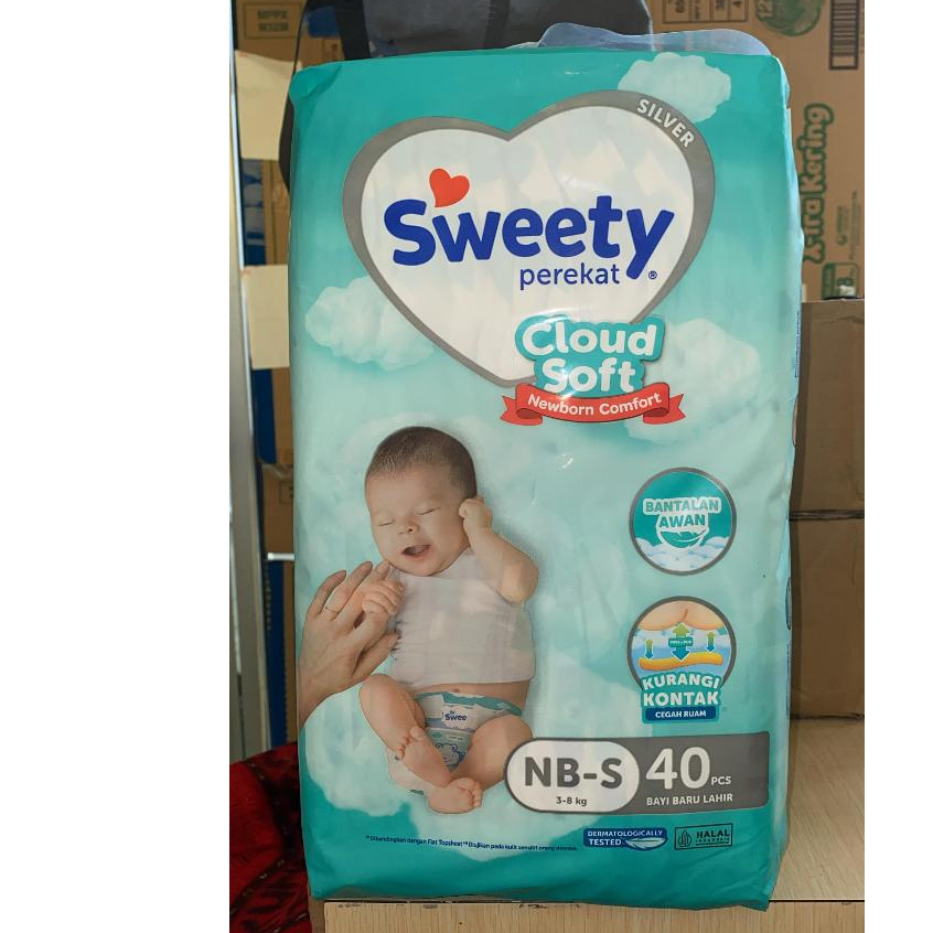 Jual SWEETY SILVER COMFORT NBS-40 TAPE | Shopee Indonesia