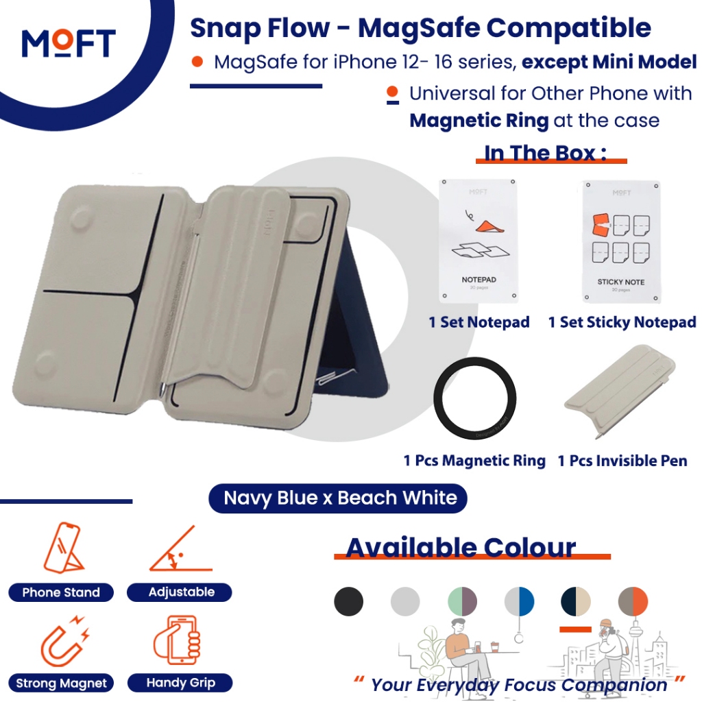Jual MOFT Snap Flow & Stand - MagSafe Compatible | Shopee Indonesia