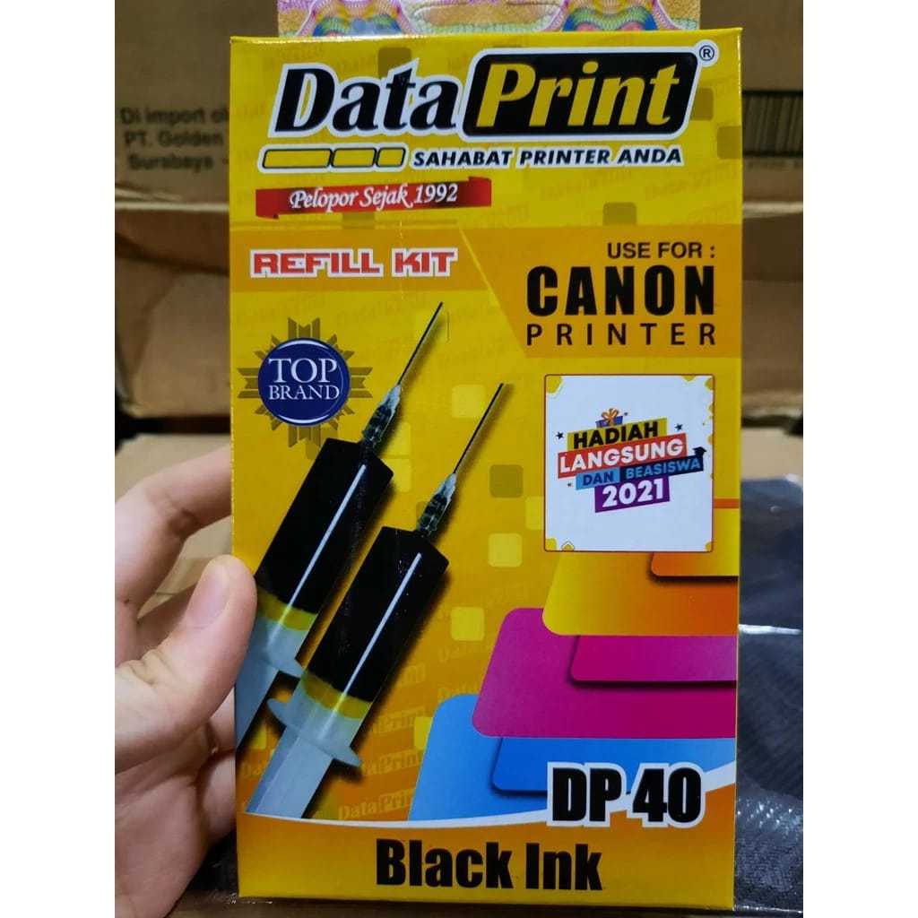 Jual Data Print Refill Canon DP40 Black | Shopee Indonesia
