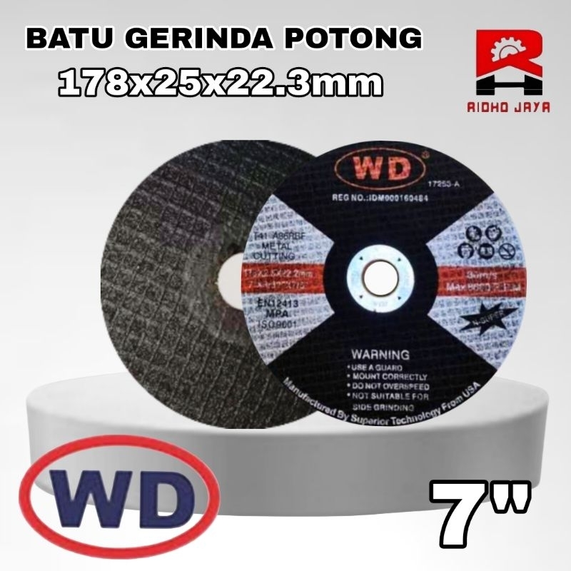 Jual Batu Gerinda WD Potong 7" Inch | Shopee Indonesia